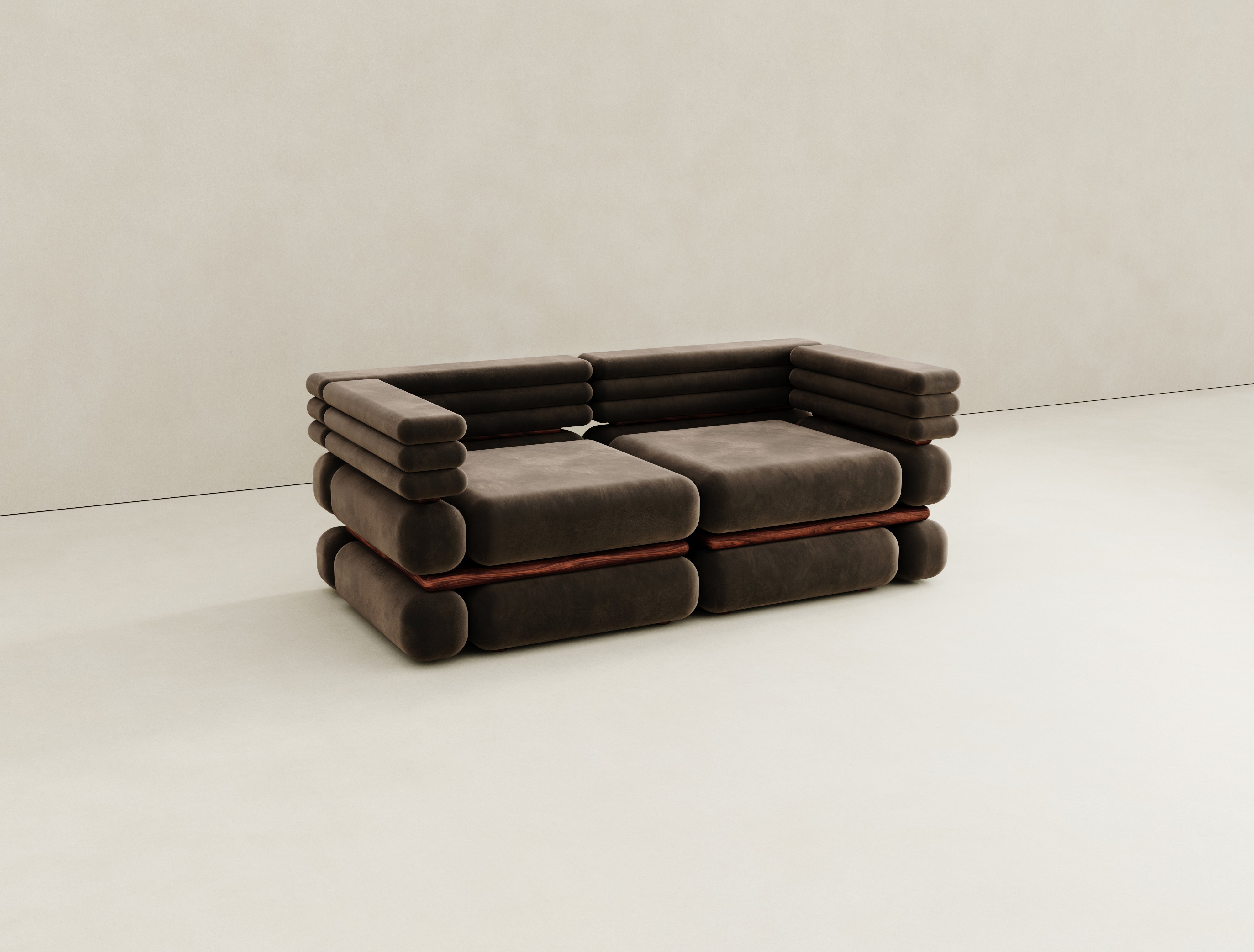 The Shahi Sofa Two Seater – Sara Hayat Design