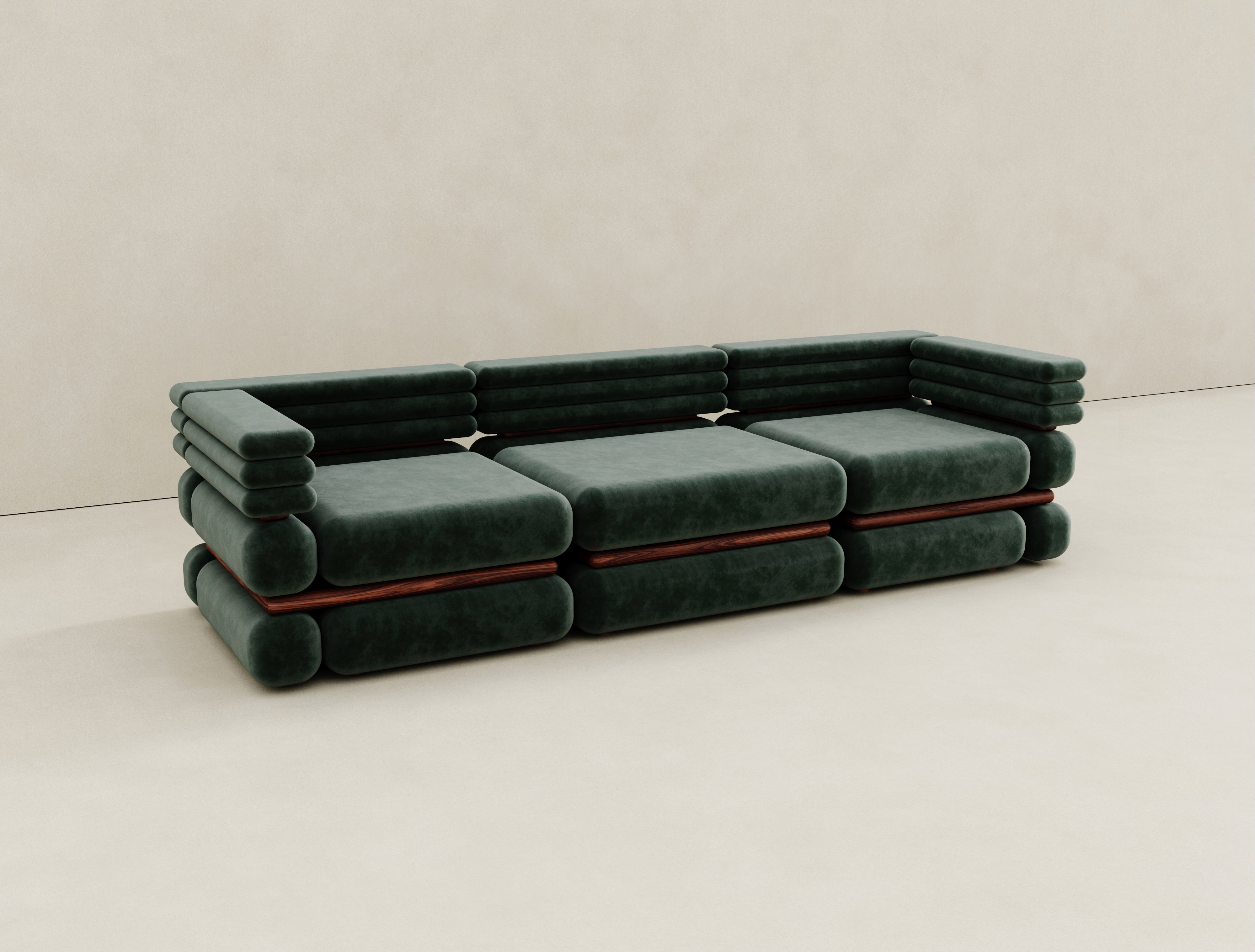 The Shahi Sofa Three Seater – Sara Hayat Design
