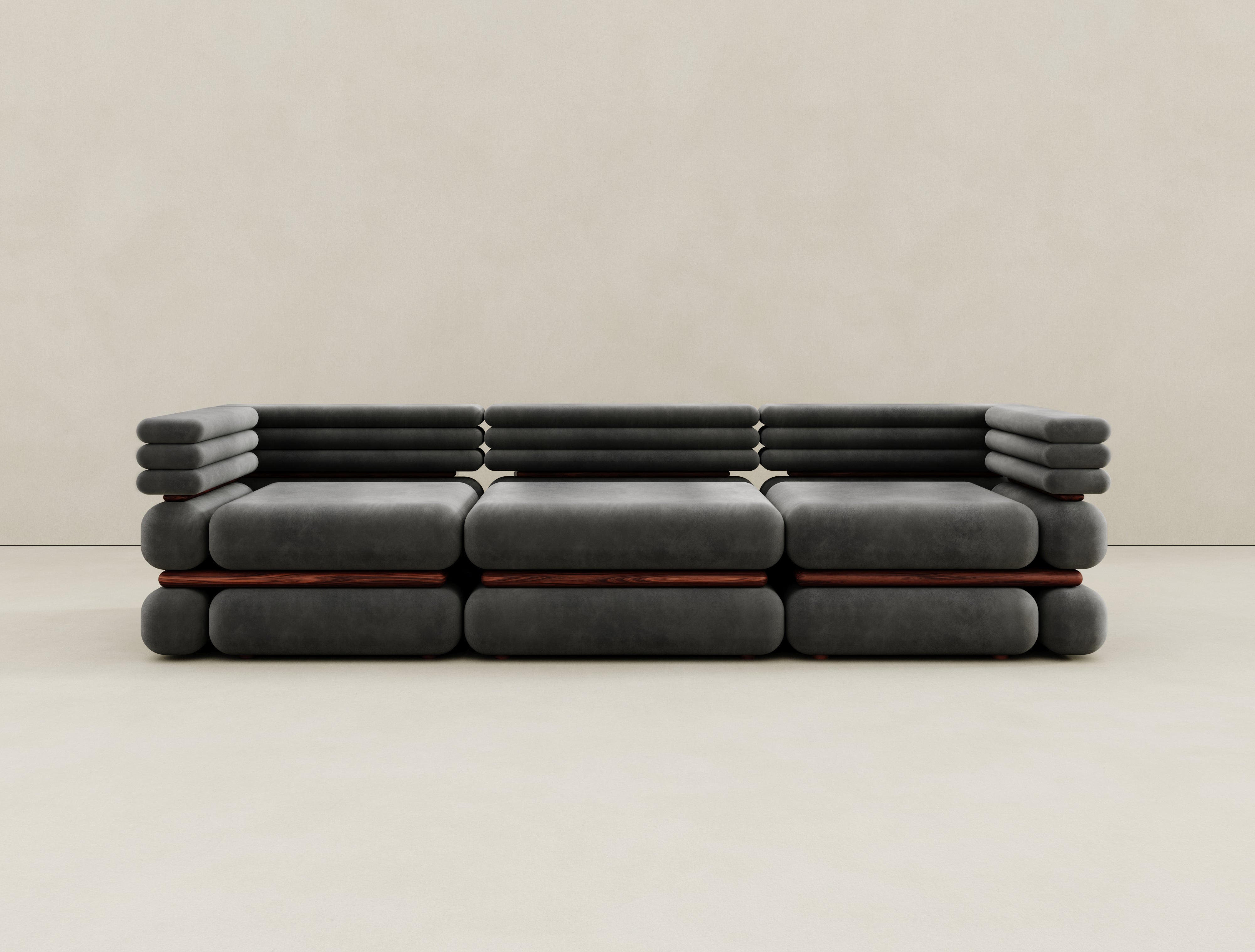 The Shahi Sofa Three Seater – Sara Hayat Design