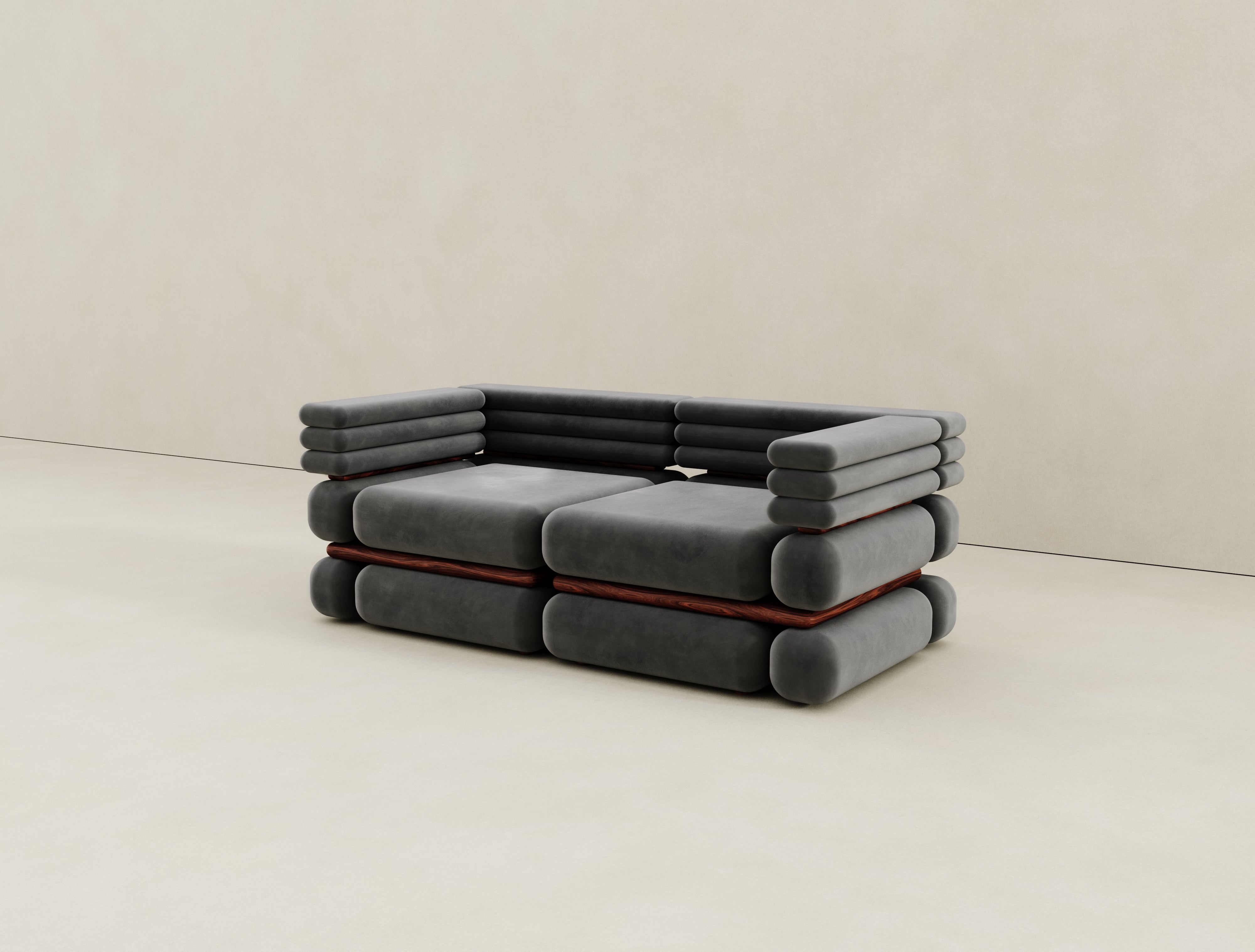 The Shahi Sofa Two Seater – Sara Hayat Design