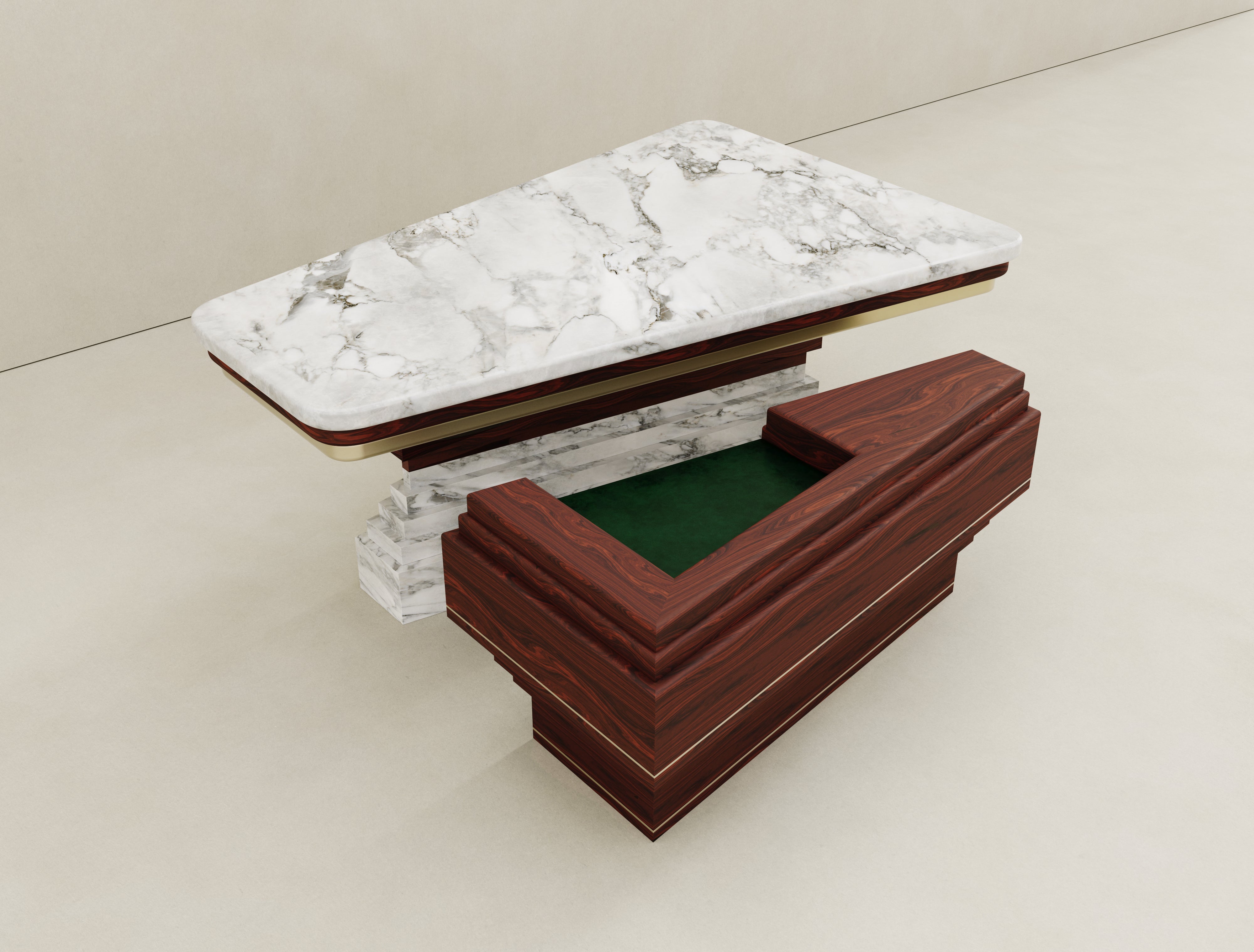 Romanesque Writing Table Set – Sara Hayat Design